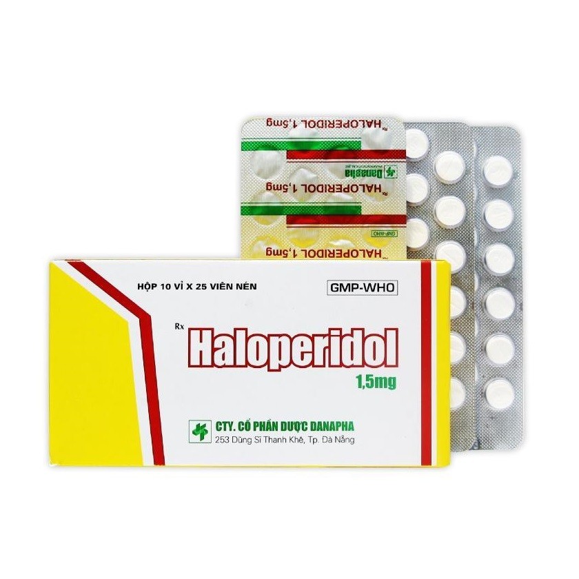 Haloperidol 1 5mg Thuốc Chống Loạn Thần Danapha Việt Nam Bvntp